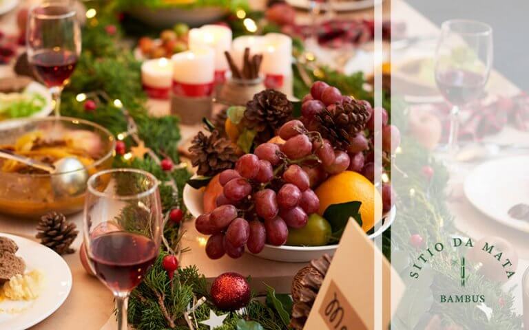 Como Utilizar Frutas na Ceia de Natal - Sitio da Mata Bambus